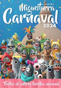 El cartel 'Sardinaaas' de Bernardo Ballesteros anunciará el Carnaval de Miguelturra 2024 ...